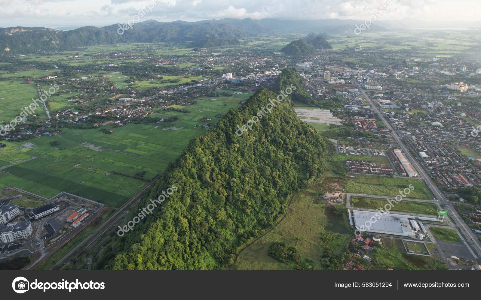 Perlis Malaysia June 2022 Beautiful Kangar City Sunrise Stock Photo by ...