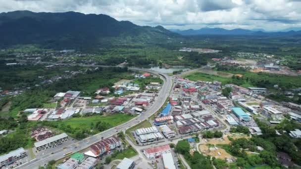 Serian Malaysia August 2022 Serian Town Sarawak — Stock Video ...
