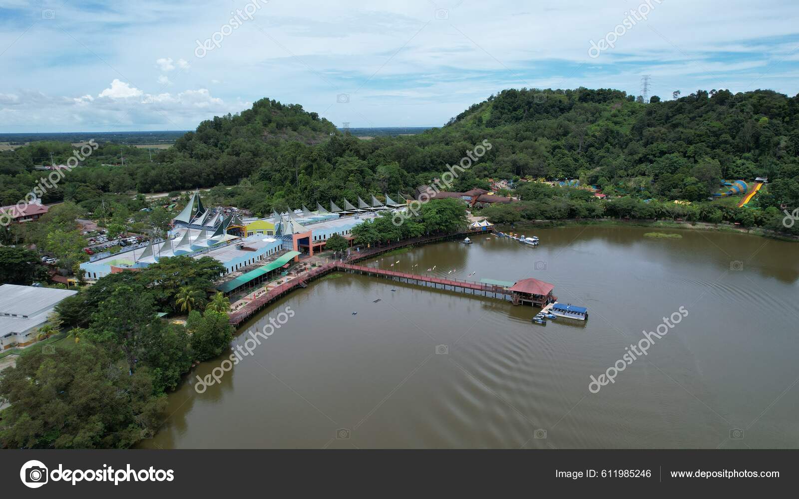 Taiping Malaysia September 2022 Bukit Merah Laketown Resort Stock Photo ...