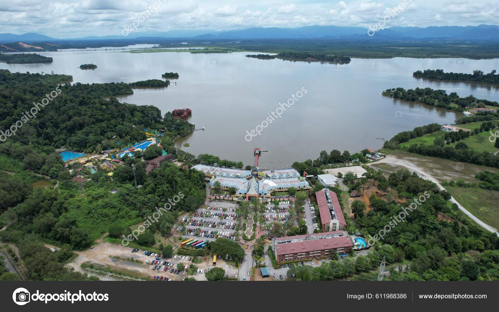 Taiping Malaysia September 2022 Bukit Merah Laketown Resort Stock Photo ...