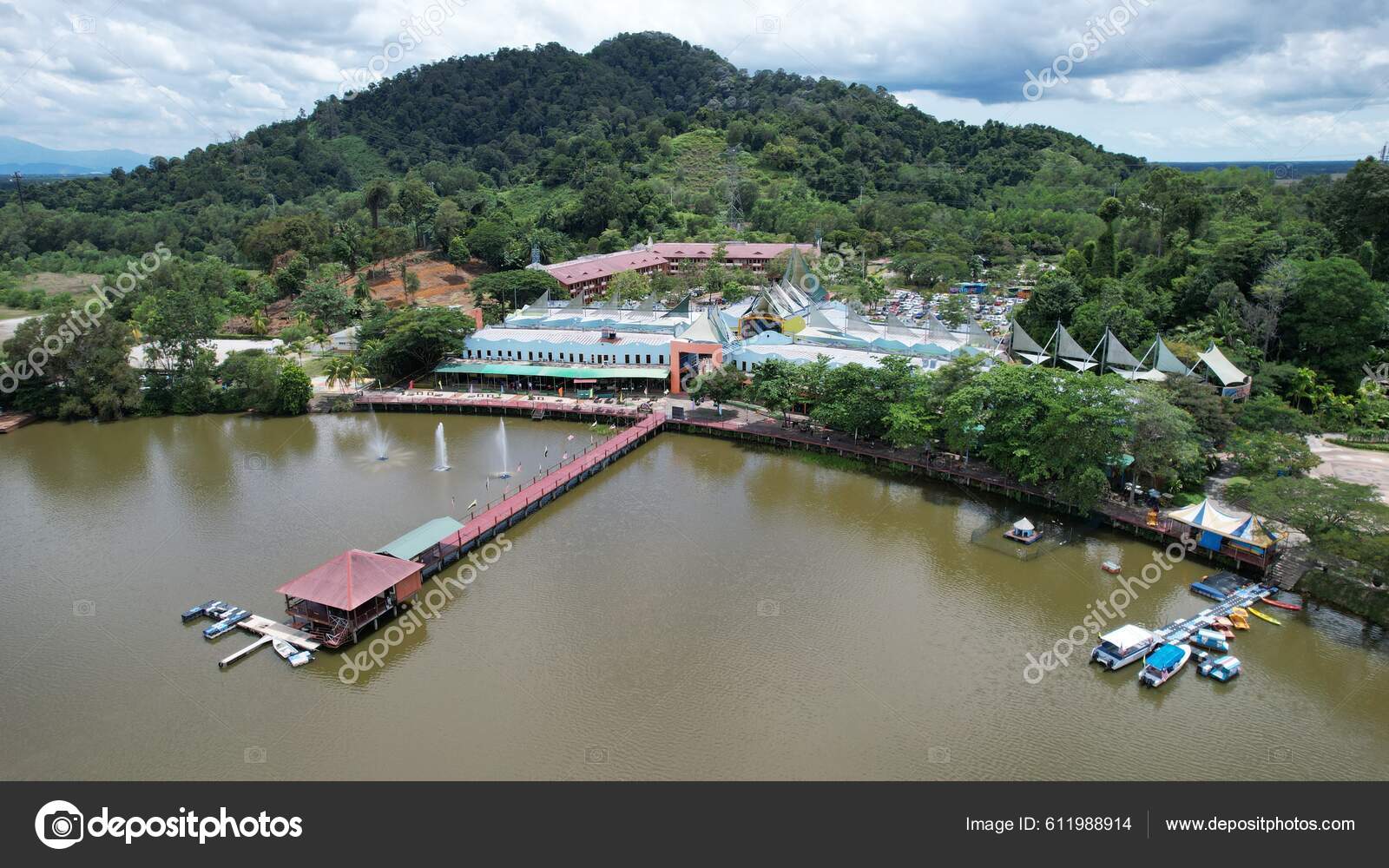 Taiping Malaysia September 2022 Bukit Merah Laketown Resort Stock Photo ...