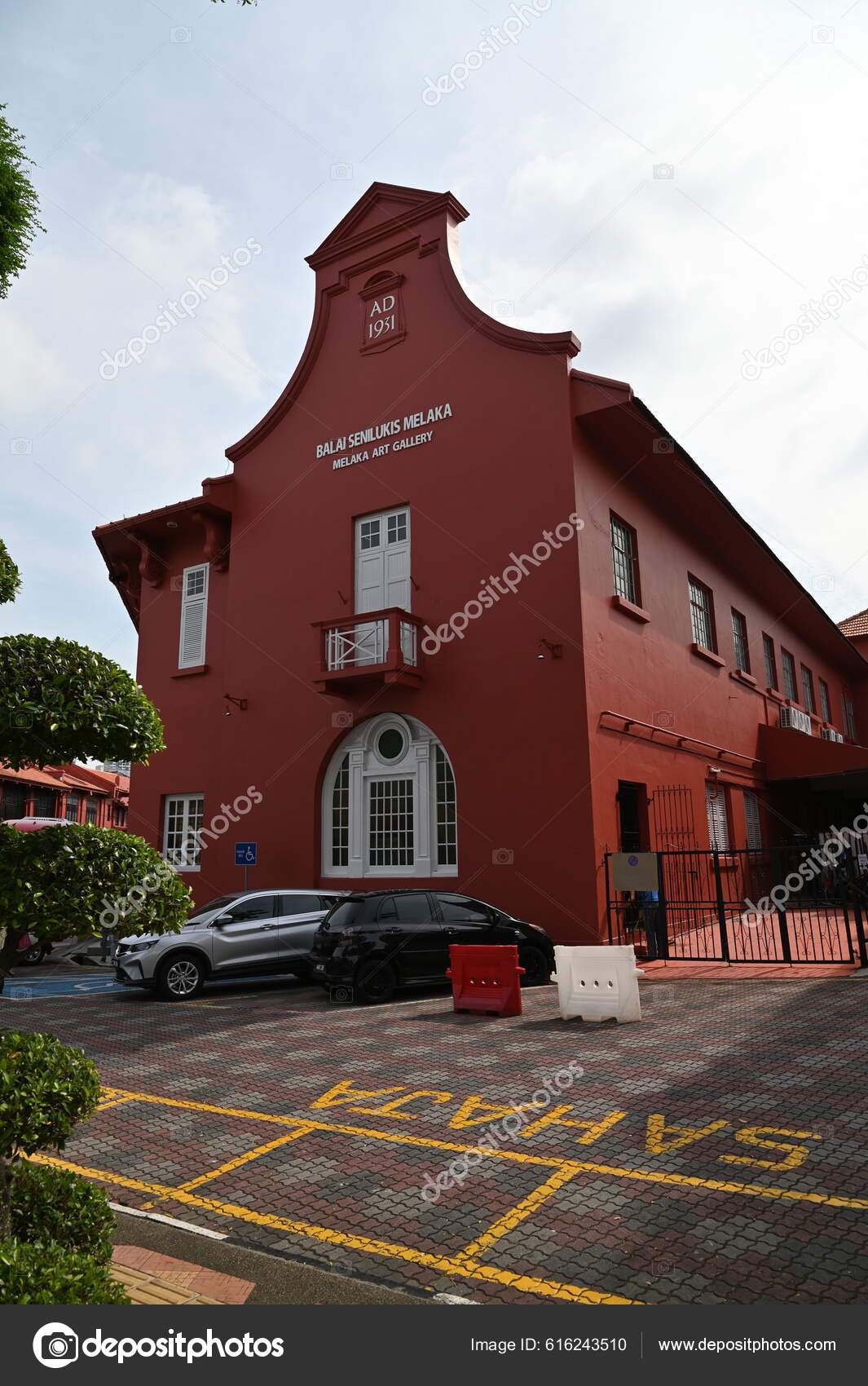 Malacca Malaysia October 2022 Historical Landmark Buildings Tourist ...