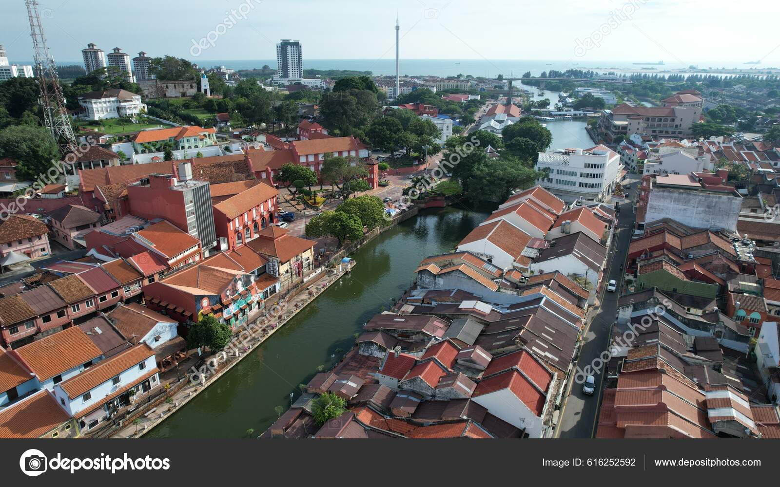 Malacca Malaysia October 2022 Historical Landmark Buildings Tourist ...