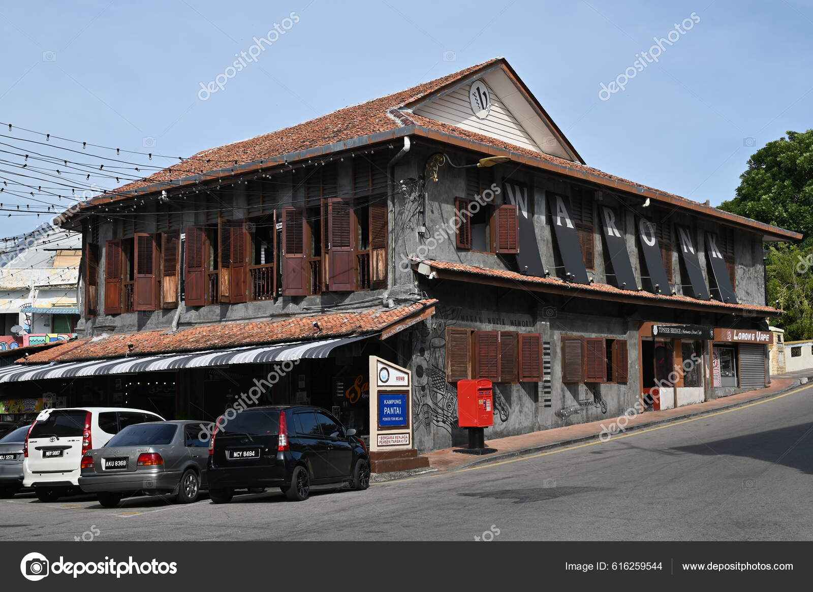 Malacca Malaysia October 2022 Historical Landmark Buildings Tourist ...