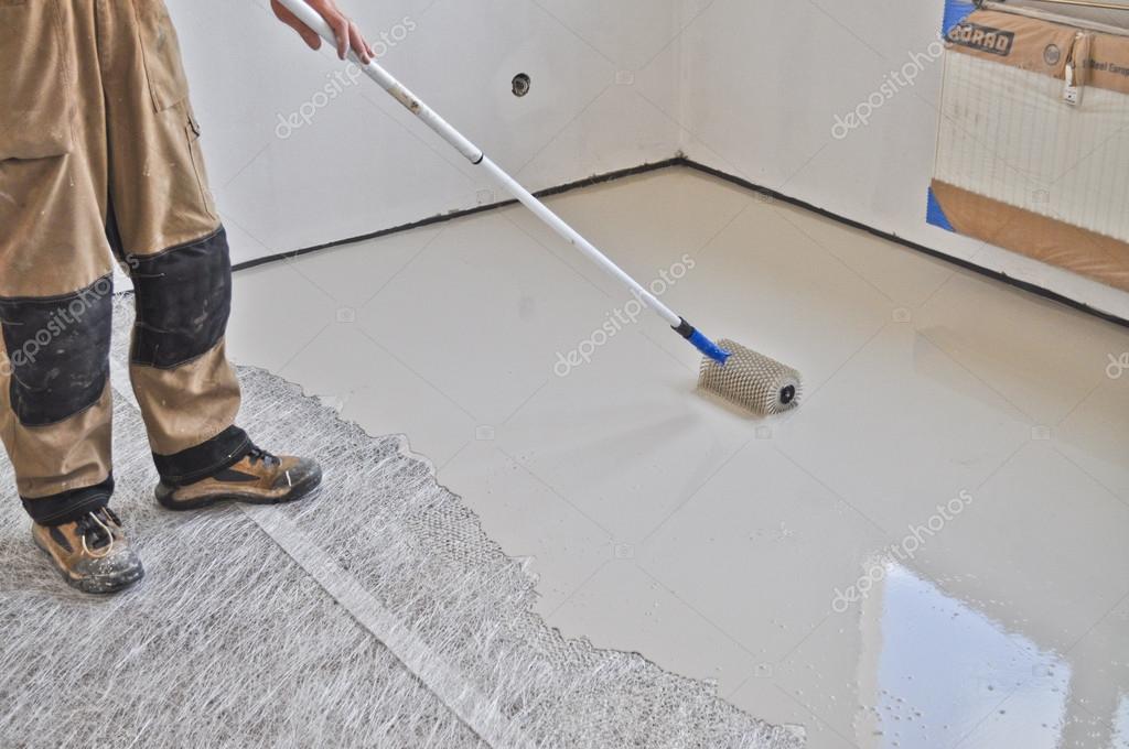 Leveling the floor leveled — Stock Photo © minco.soska #39830709
