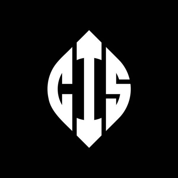 CIR c rculo letra logo dise o con forma de c rculo y elipse. Letras elipse CIR con estilo tipogr ...