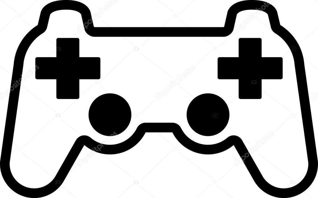 Вектор игровая приставка gamepad значок символ — Векторное изображение ... Вектор игровая приставка gamepad значок символ — Векторное изображение ...