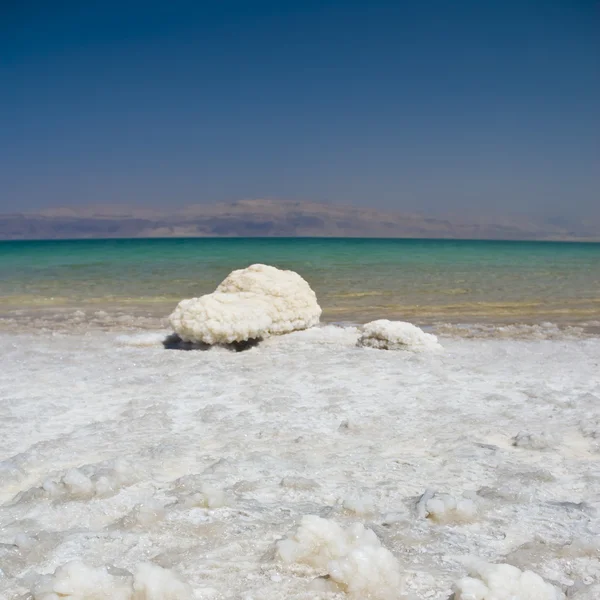 Dead Sea salt natural mineral formation at the Dead Sea, Israel ...