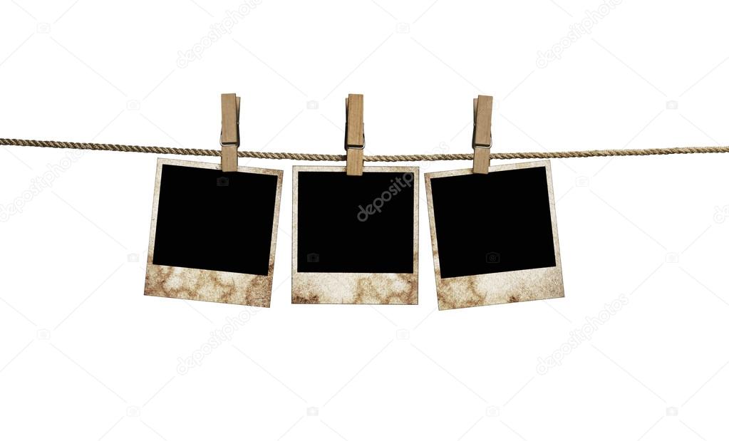 Pictures on rope — Stock Photo © ulkan #44039573