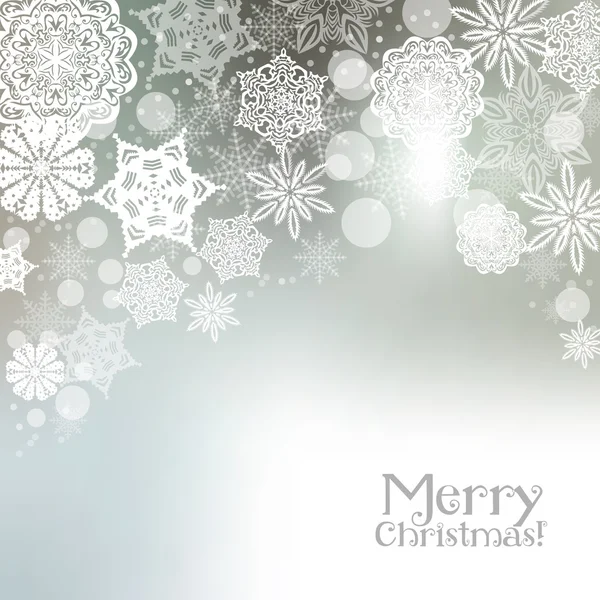 Silver snowflake background Vector Art Stock Images | Depositphotos