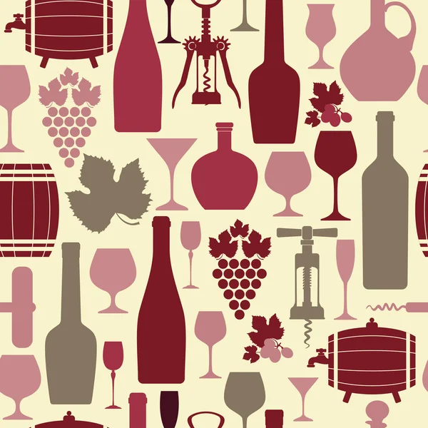 Wine seamless background. Stock Vector Image by ©olgamilagros #37124431