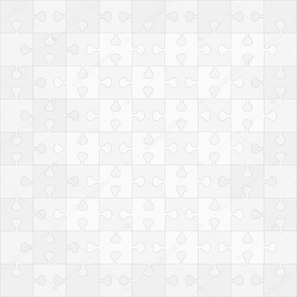 Puzzle white background. Stock Vector by ©Sheunw 35492513