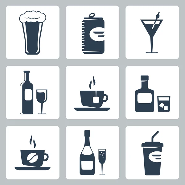 Bar glasses icons set Stock Vector Image by ©greyj #58992073
