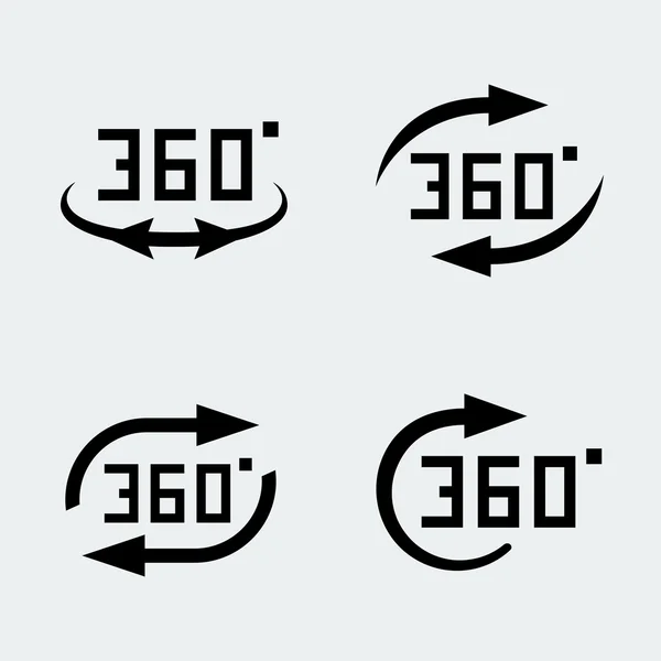 360 degree icon Stock Vectors, Royalty Free 360 degree icon ...