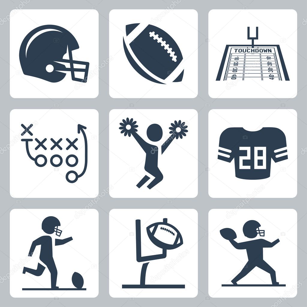 Iconos de f tbol americano 2024