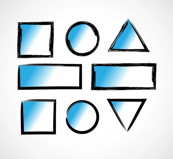 Grunge shapes Stock Vector Image by ©RChvision #35060981