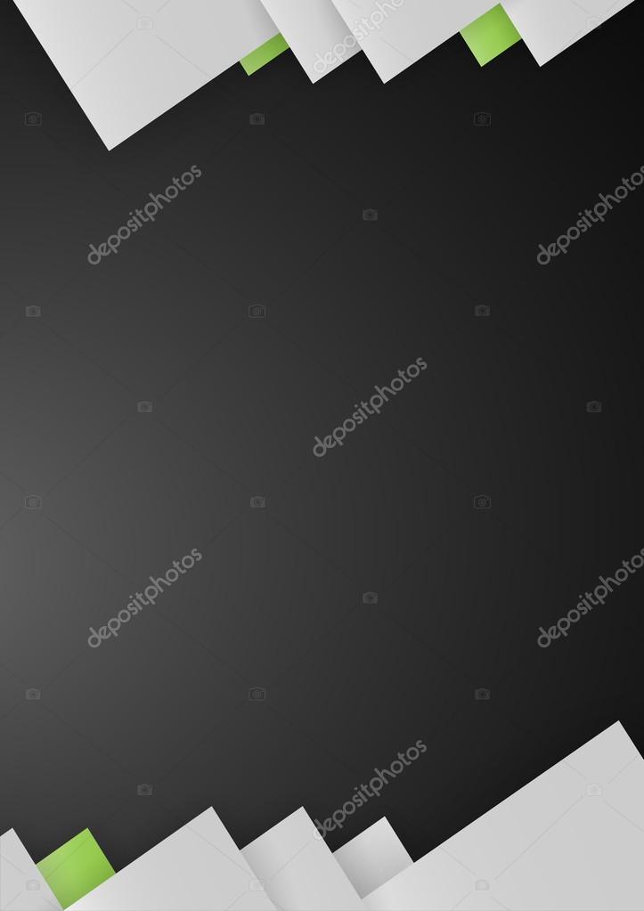 Abstract dark vector background design with triangles and shadow Stock ...