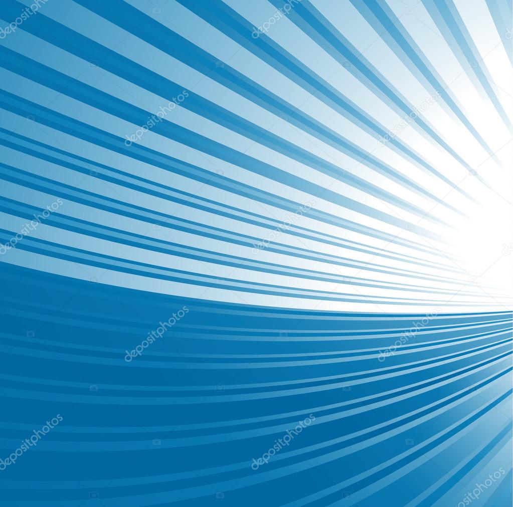 Abstract blue background with sun rays Stock Vector Image by ©RChvision ...