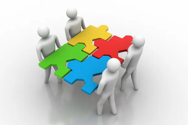 3d people team Stock Photos, Royalty Free 3d people team Images ...