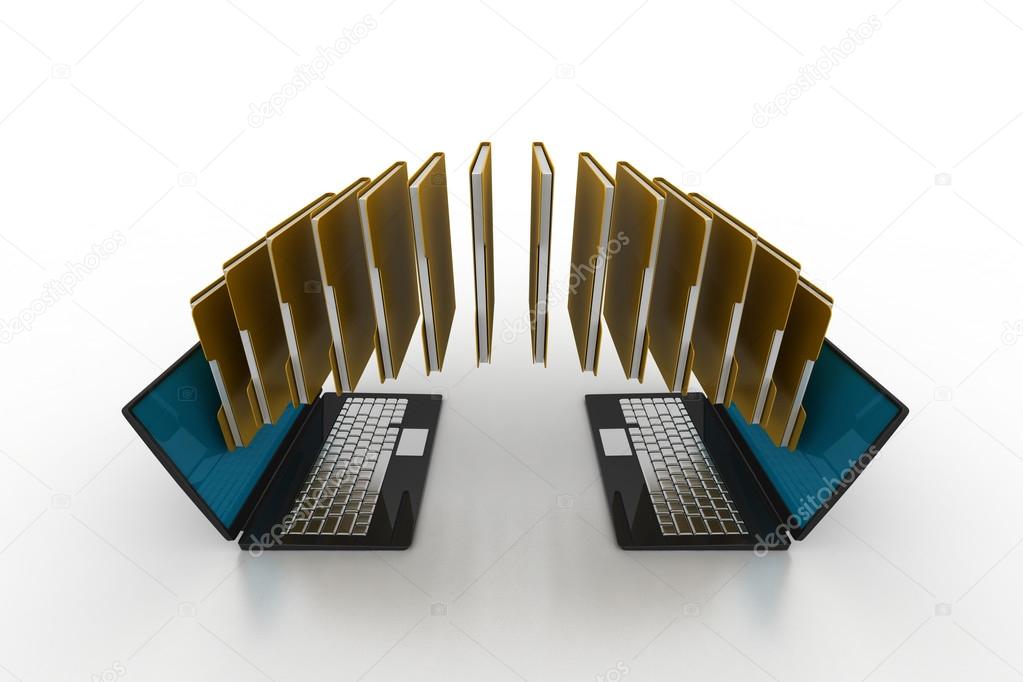 Data transferring — Stock Photo © cuteimage1 #46387477