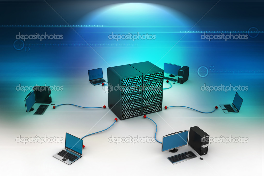 Computer Networking — Stock Photo © cuteimage1 #48022837