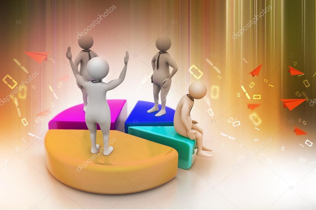 Concurrence commerciale image libre de droit par cuteimage1 © #50224655