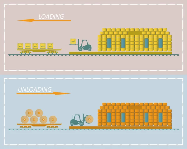 Unloading Stock Vectors, Royalty Free Unloading Illustrations ...