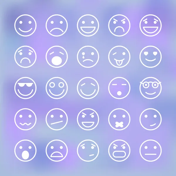 Smiley faces elements for website design Stock Vector Image by ...