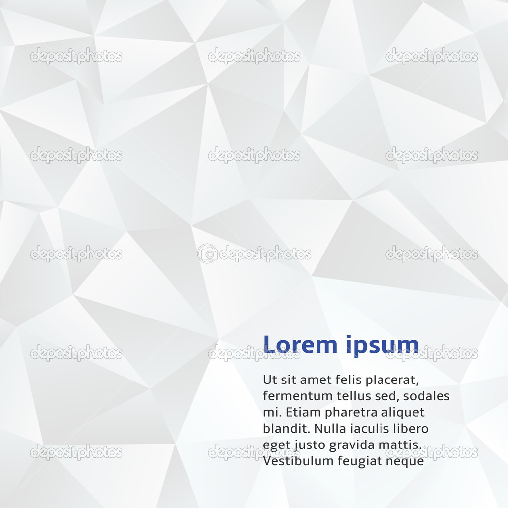 White abstract geometric background Stock Vector Image by ©macrovector ...