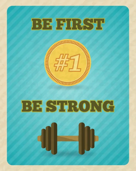 Fitness Realistic Top View Composition Stock Vector Image by ...