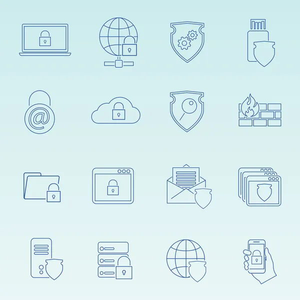 10,520,691 Cyber security icons Vector Images | Depositphotos