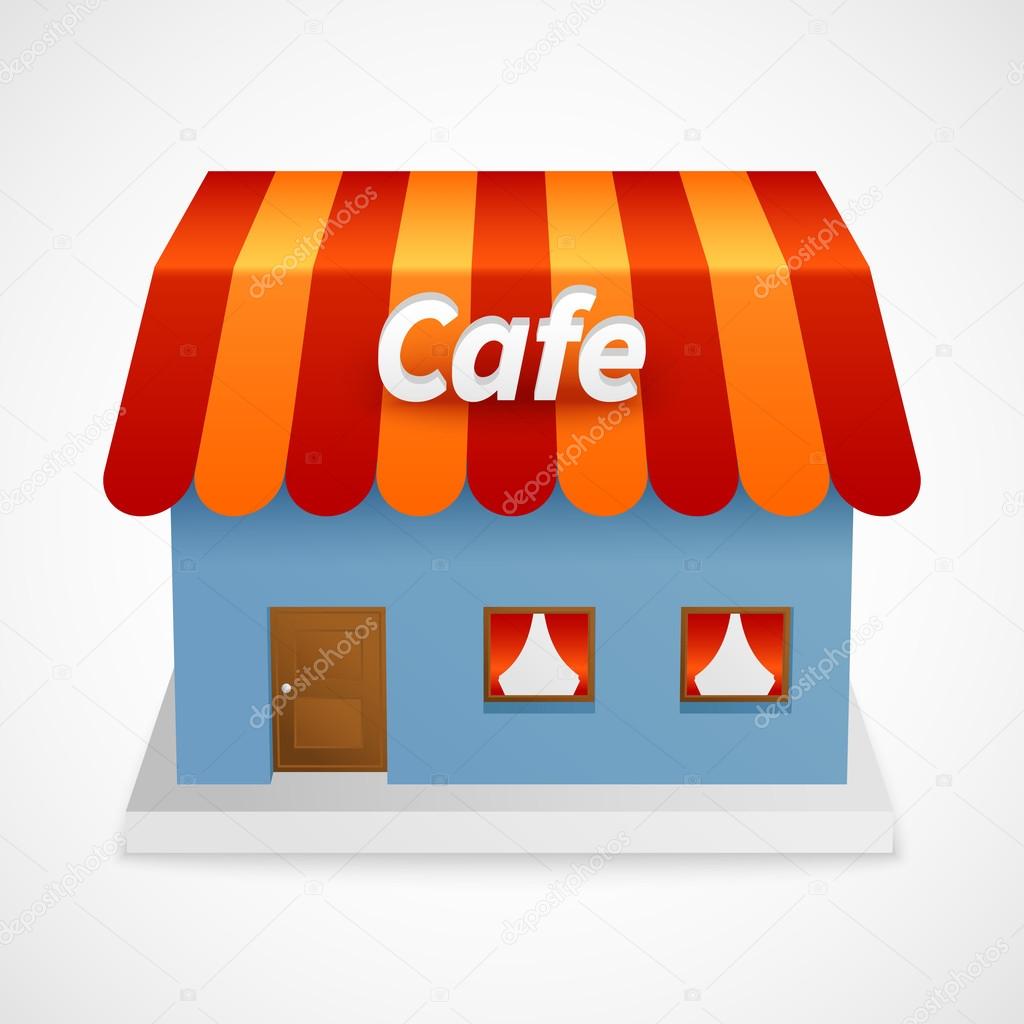 Restaurant Building Clip Art