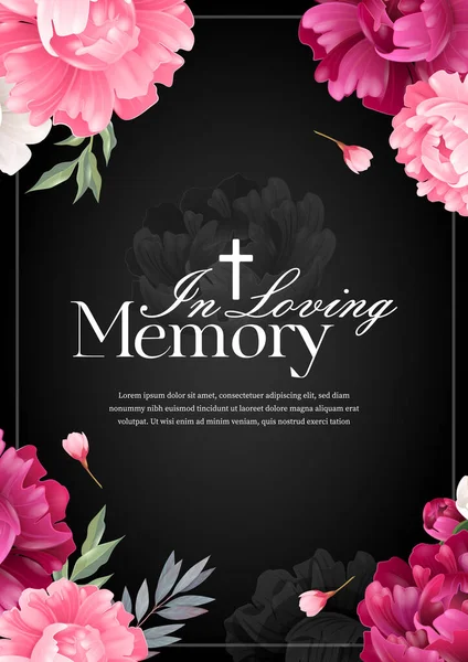 In loving memory Vector Art Stock Images | Depositphotos