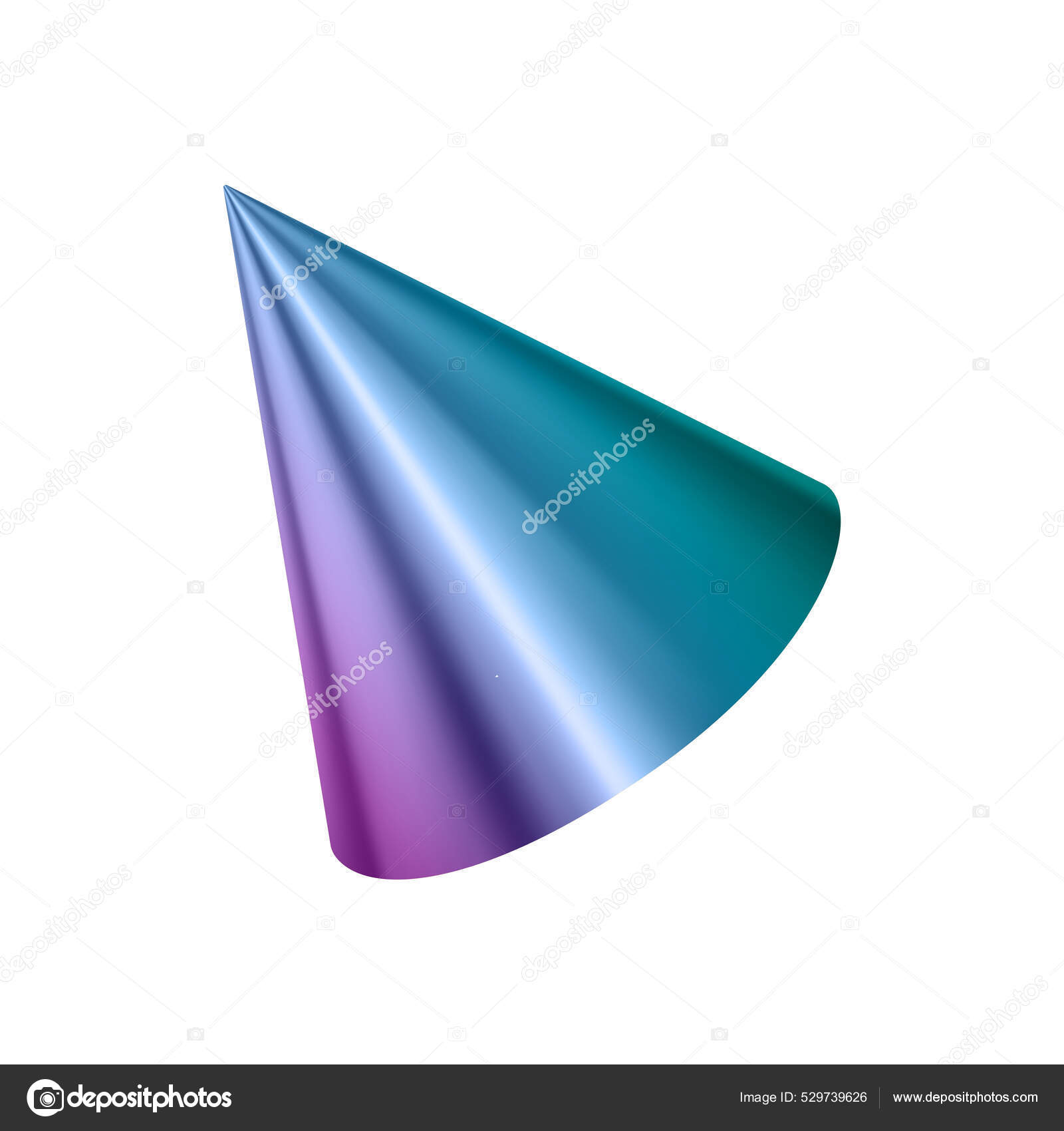 Realistic Neon Cone Composition Stock Vector Image by ©macrovector ...