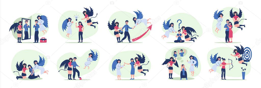 Bad choices Vector Art Stock Images | Depositphotos