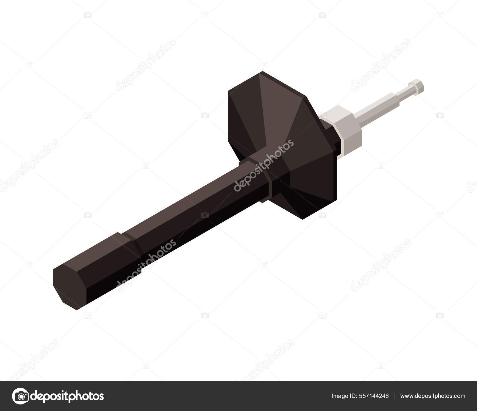 Car Motor Injector Composition Stock Vector by ©macrovector 557144246