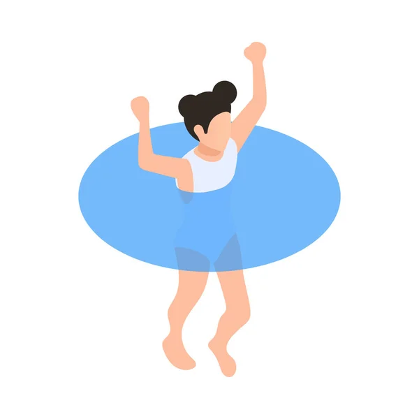 Aqua aerobics icon Vector Art Stock Images | Depositphotos