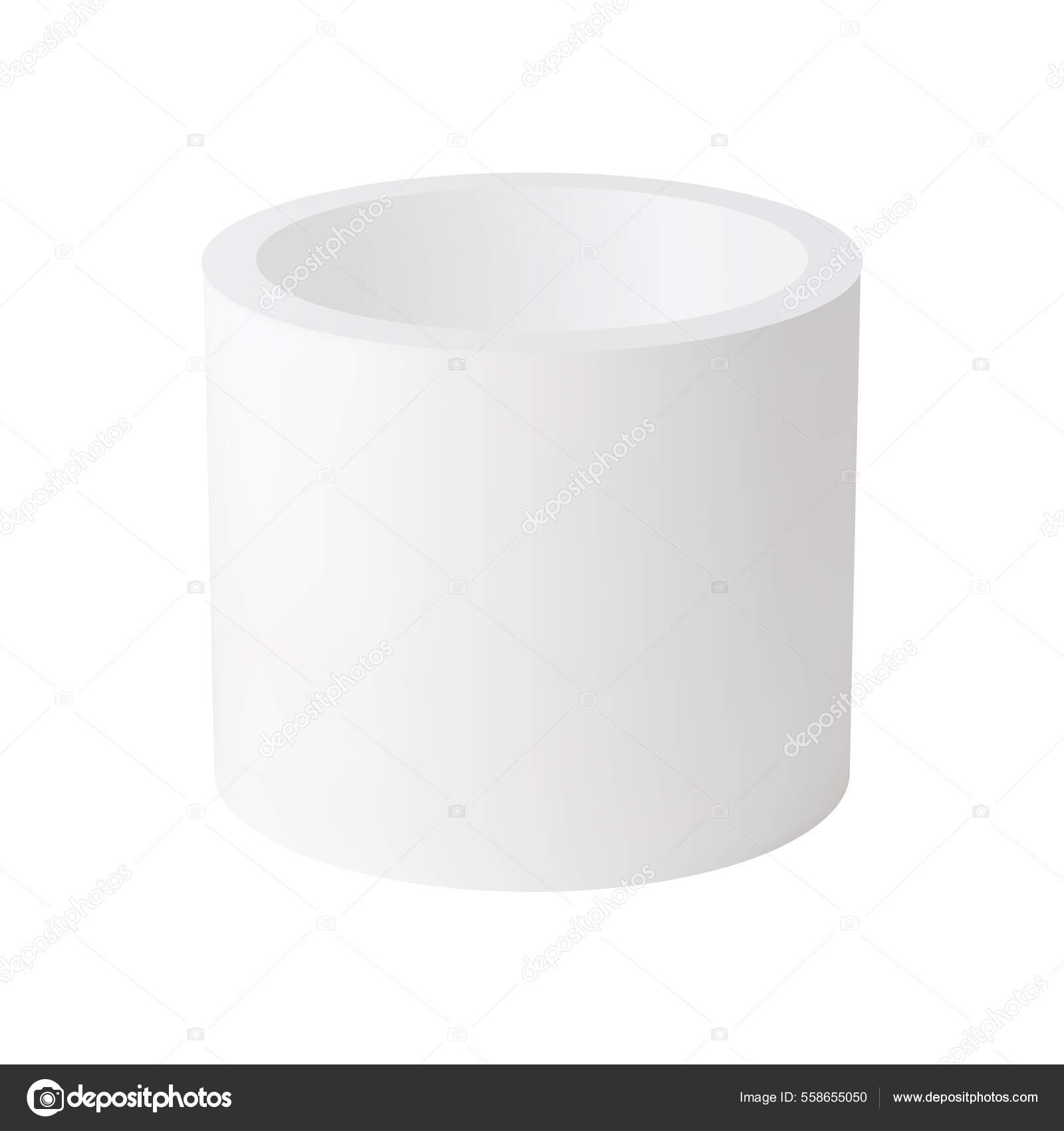 Realistic Tube Illustration Stock Vector by ©macrovector 558655050