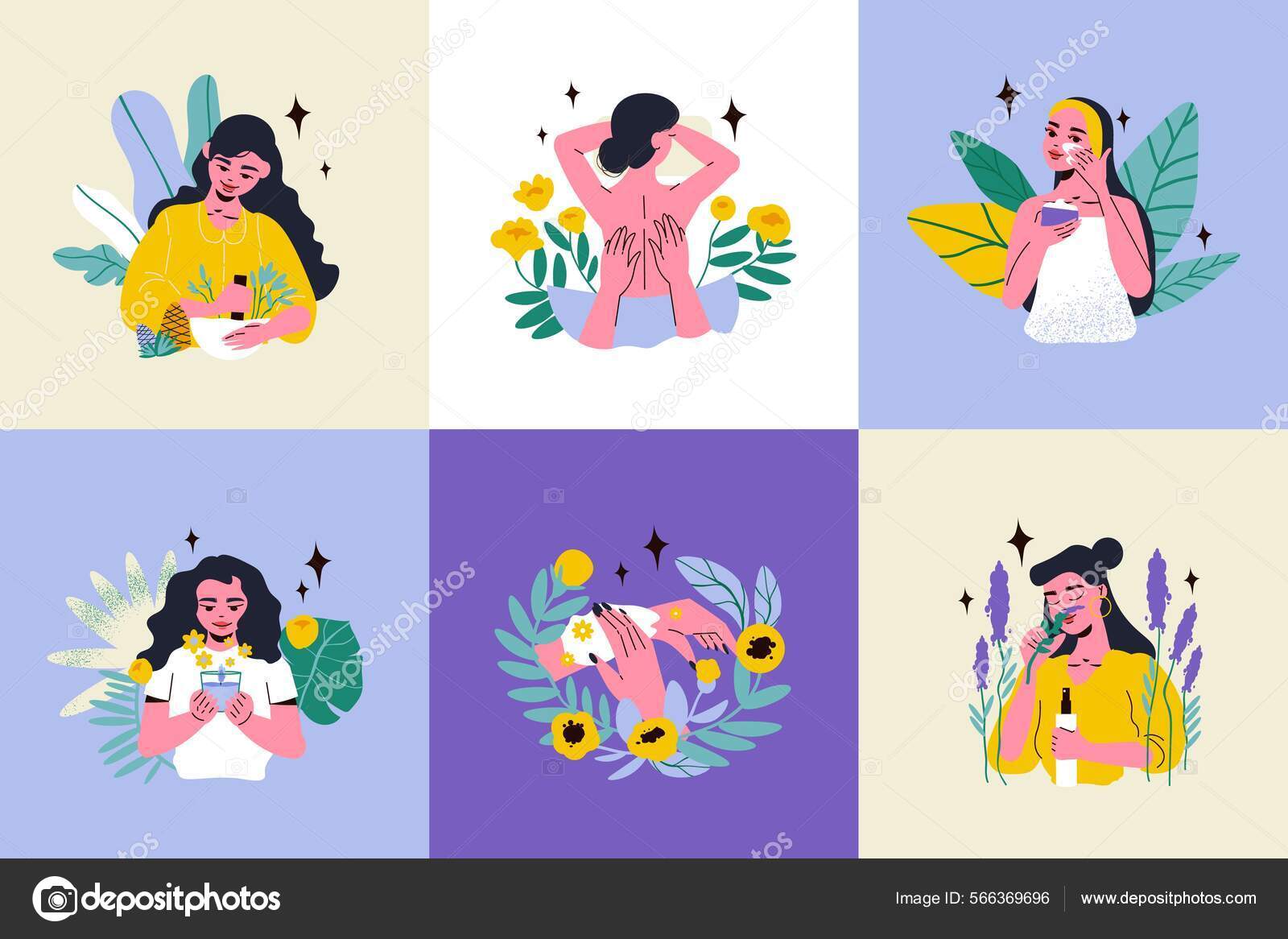 Herbal Medicine Design Concept Set Stock Vector Image by ©macrovector ...