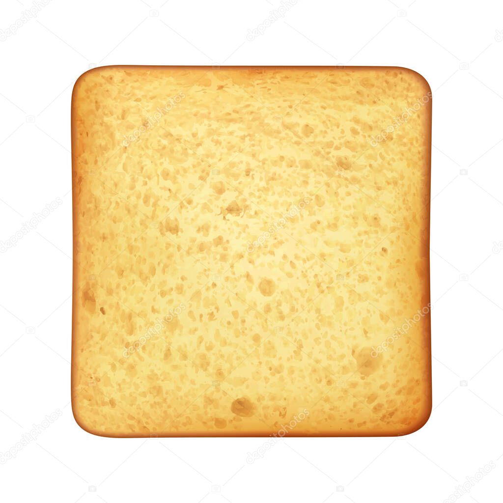 Medium Toasted Bread Composition Vector de stock por ©macrovector 569113552