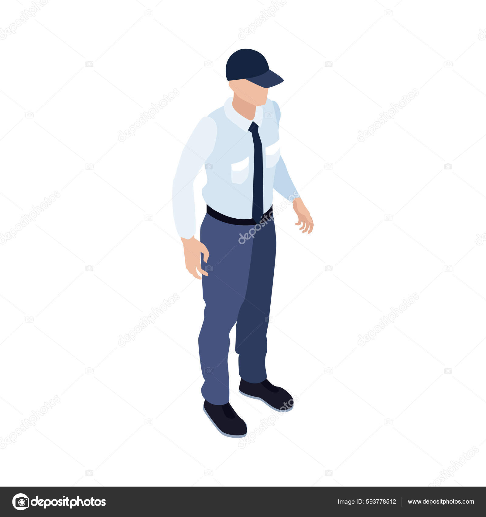 Isometric Bank Financial Composition Isolated Banking Image Blank ...