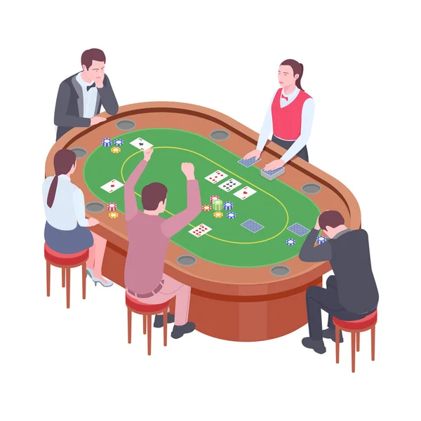 Casino Isometric Flowchart Stock Vector by ©macrovector 393003446
