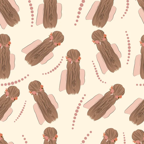 Hair brush pattern Vector Art Stock Images | Depositphotos