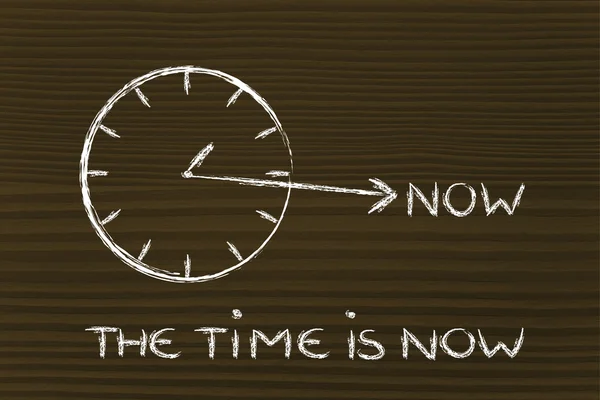 Time is now Stock Photos, Royalty Free Time is now Images | Depositphotos