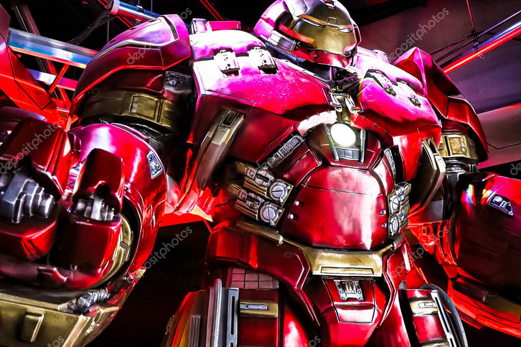 LAS VEGAS, NV, EE.UU. - 09 de octubre de 2017: Hulk Buster Iron Man ...