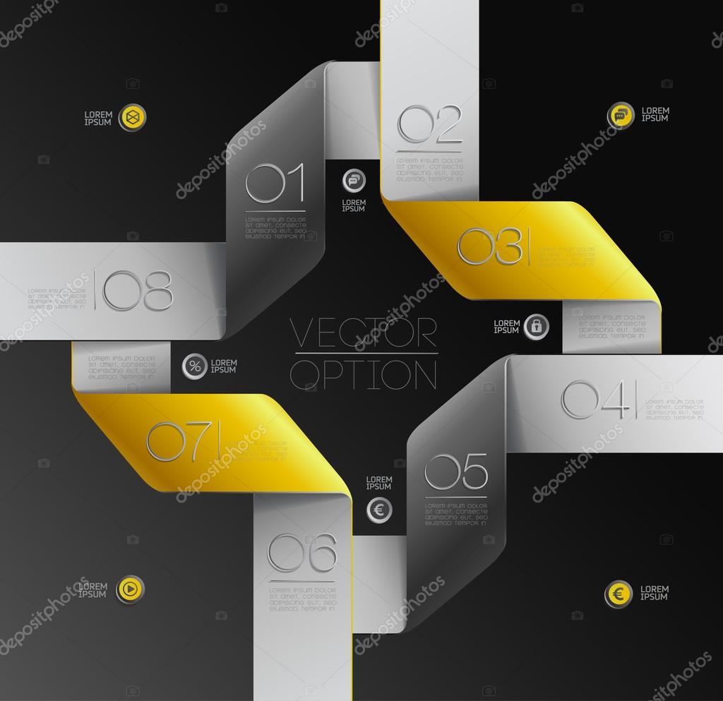 Design elements for options Stock Vector Image by ©Merfin #35510683