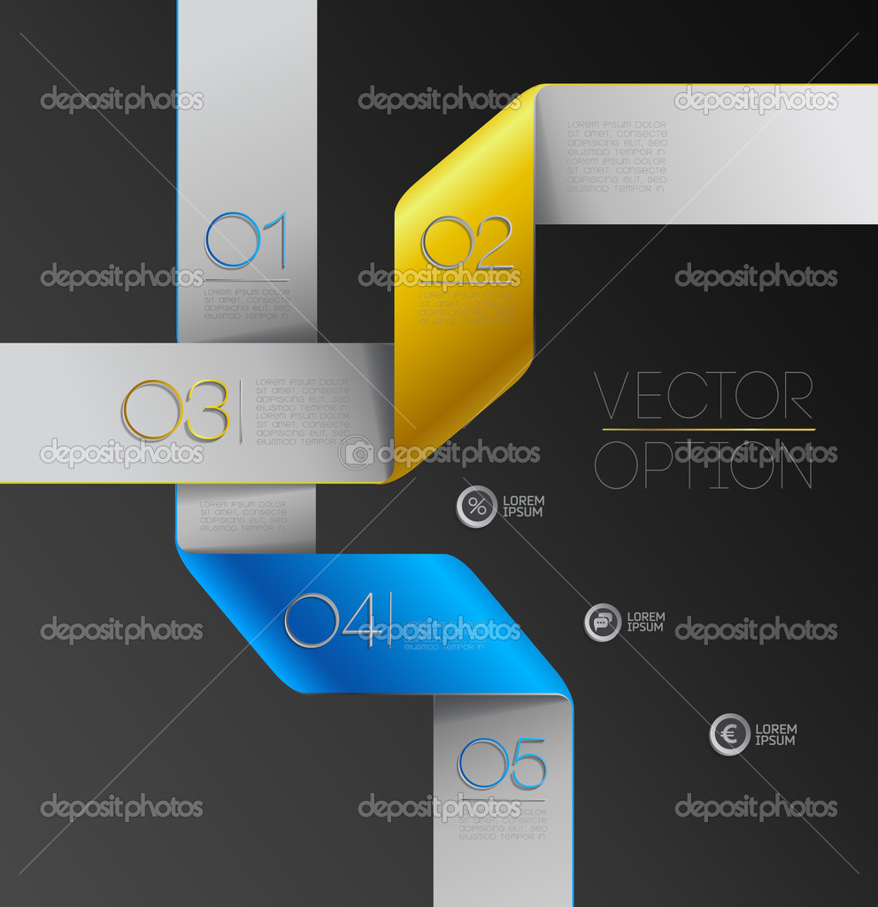 Design elements for options Stock Vector Image by ©Merfin #35511071