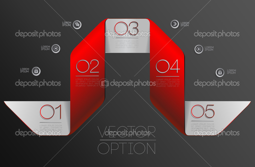 Design elements for options Stock Vector Image by ©Merfin #35825857