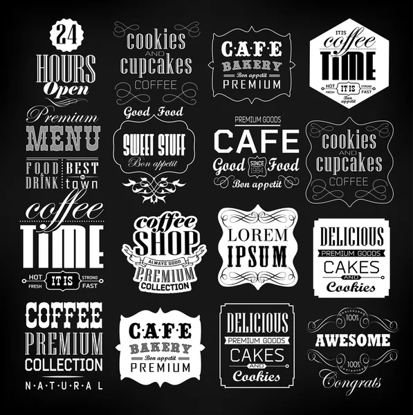 Coffee label set. Stock Vector Image by ©naum100 #154214830