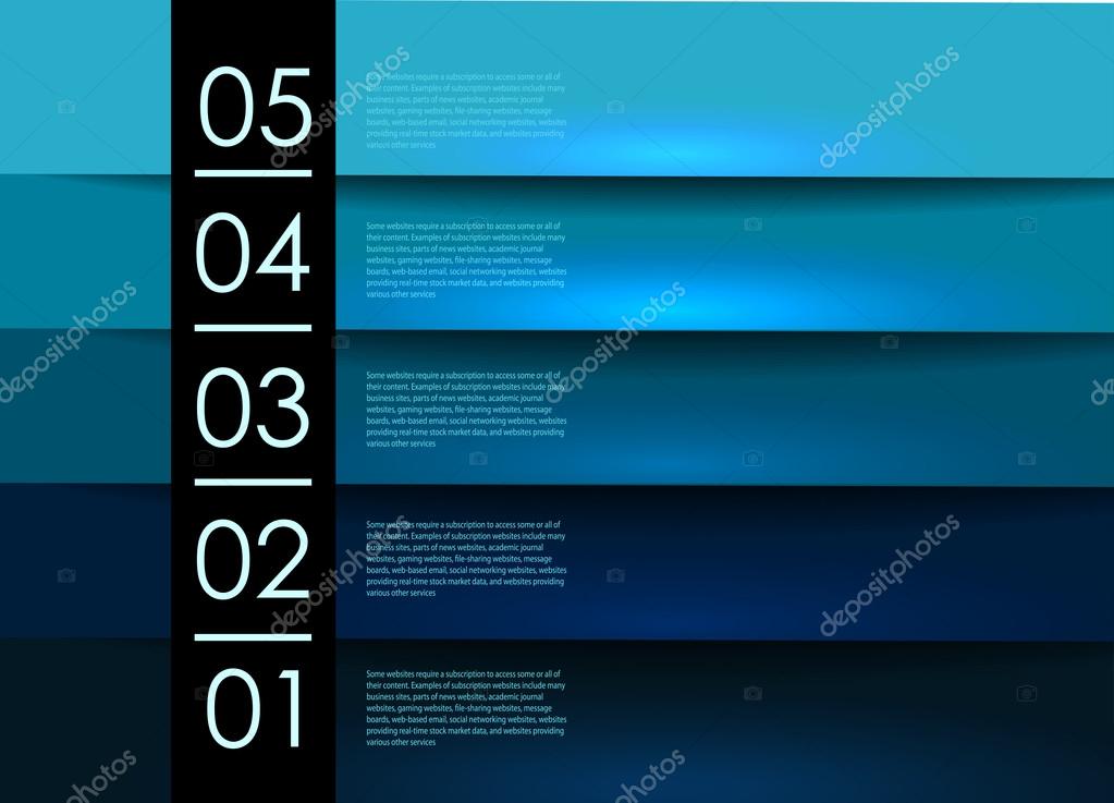 Abstract number line background Stock Vector by ©Merfin 37350105